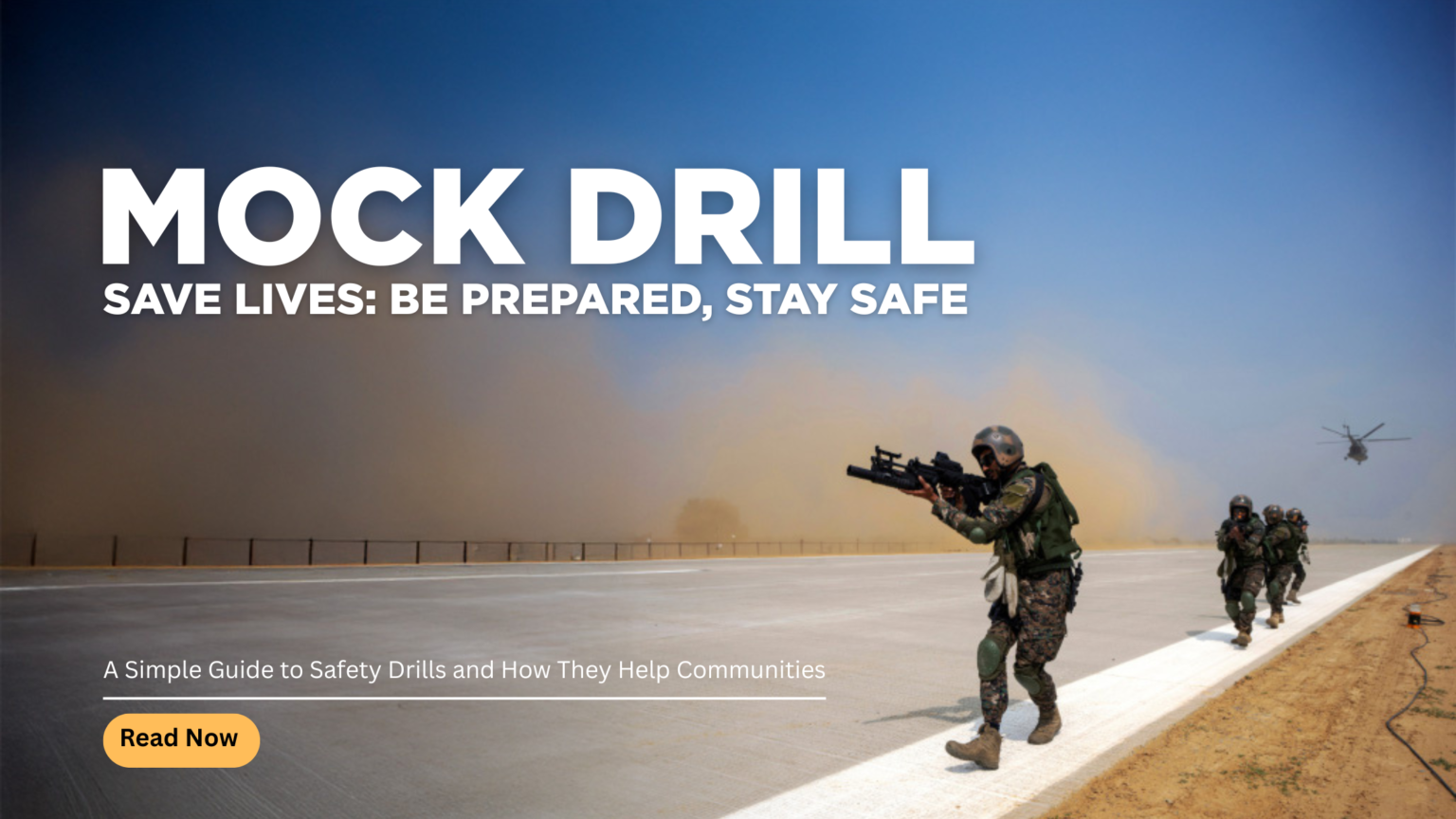 Mock Drill in India - Step by Step Guide - Career Sudharo